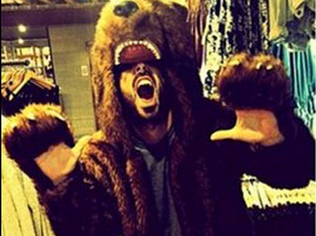 Nacho Viale, el osito romántico de Candelaria Tinelli