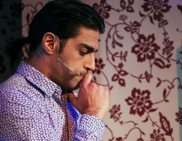 Alejandro Cupitó estrenó un nuevo espectáculo teatral