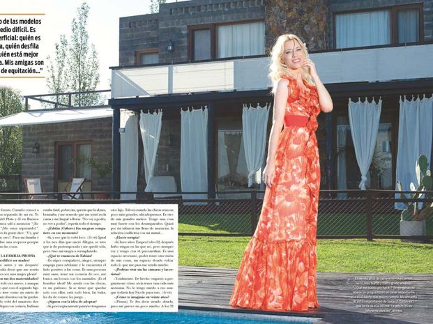 Nicole Neumann festeja 20 años como modelo