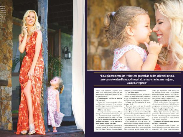 Nicole Neumann festeja 20 años como modelo