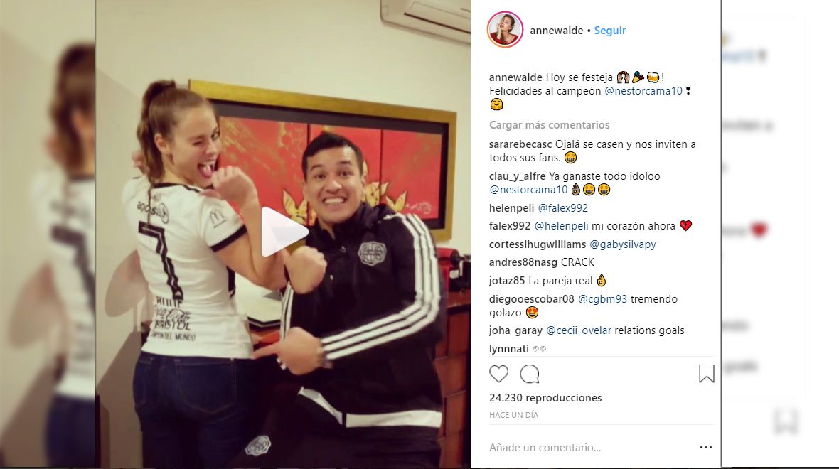 Néstor Camacho y Anne Walde: Intentábamos no publicar fotos porque hay ...