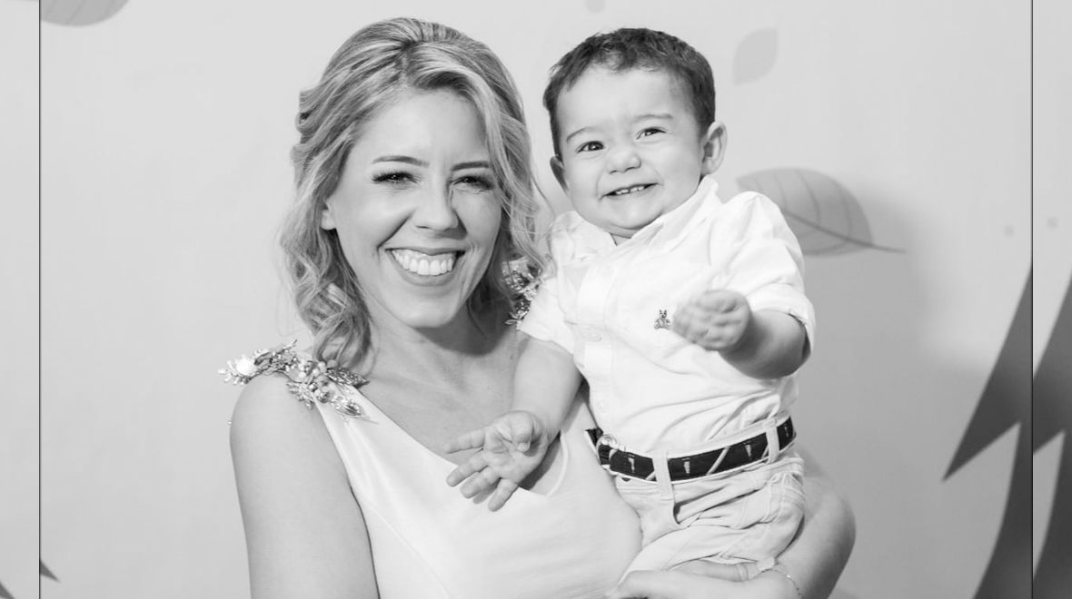 Mirá las fotos del cumple de Ignacio, el bebé de Denise Hutter y Jorge ...