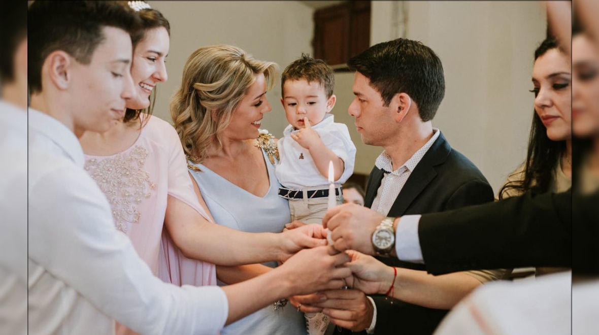 Mirá las fotos del cumple de Ignacio, el bebé de Denise Hutter y Jorge ...