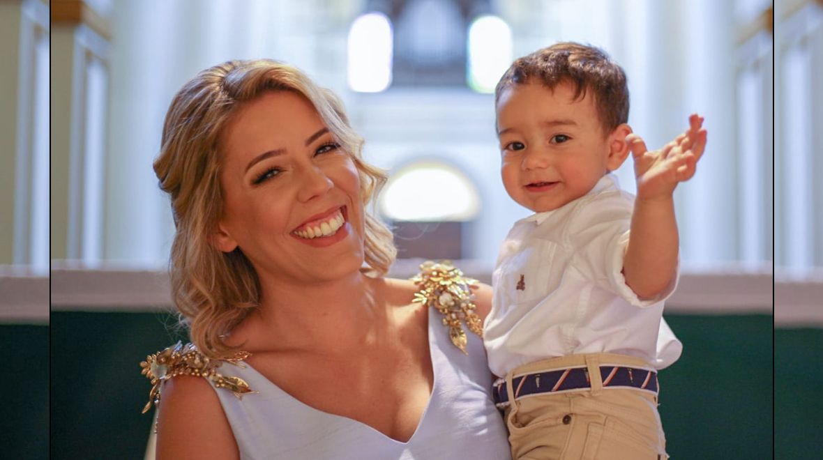 Mirá las fotos del cumple de Ignacio, el bebé de Denise Hutter y Jorge ...