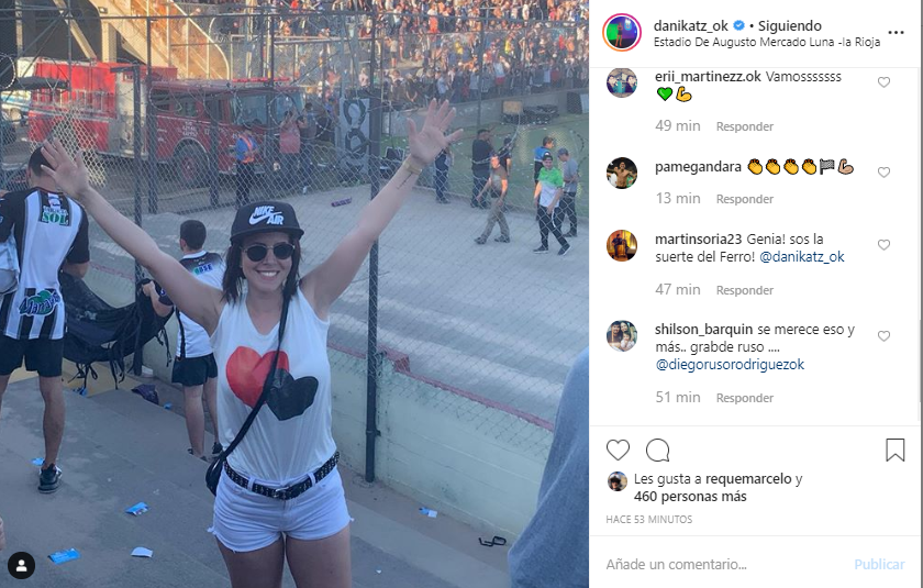 La felicidad de Daniela Katz por el logro de su esposo, Diego Rodríguez