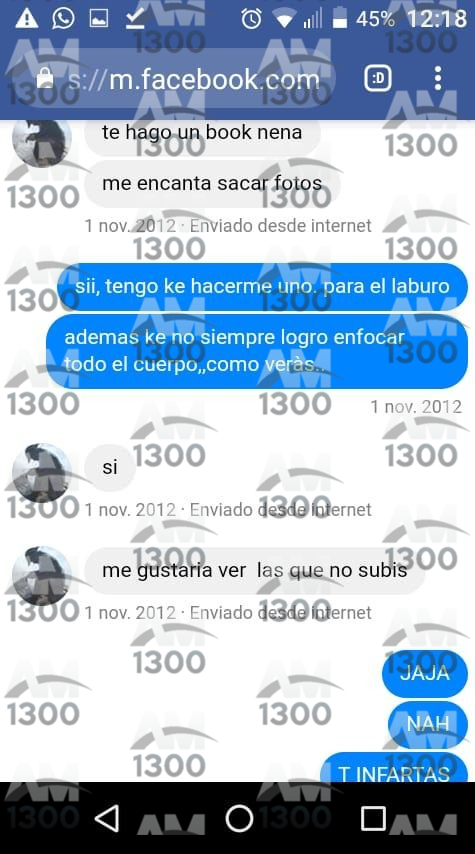 Se conocieron chats eróticos entre Pablo Rago y Érica Basile