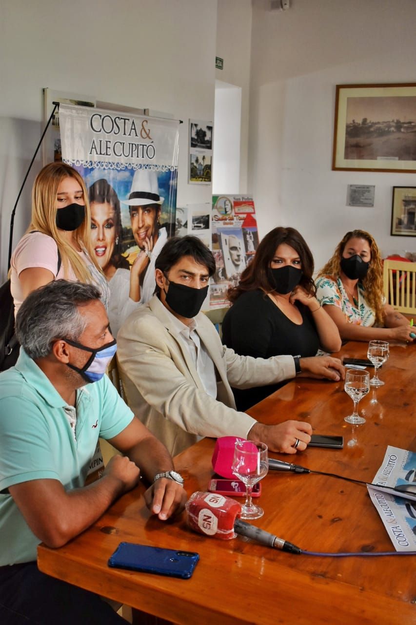 Alejandro Cupitó apuesta al teatro: fundó una productora en plena pandemia