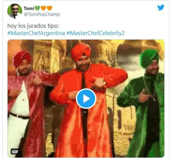 Explotaron los memes por el look hindú del jurado de MasterChef Celebrity 2