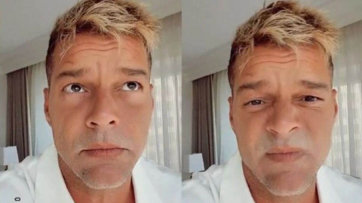 El video de Ricky Martin aclarando que no se puso botox en la cara ...