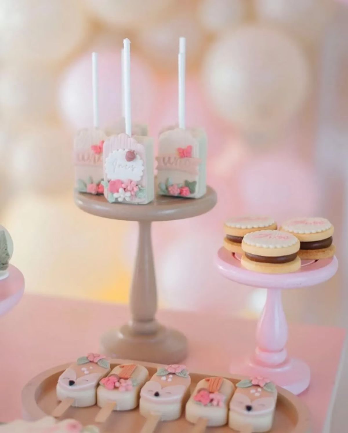 Las fotos de la exquisita decoración del cumpleaños de la hija de Darío Barassi