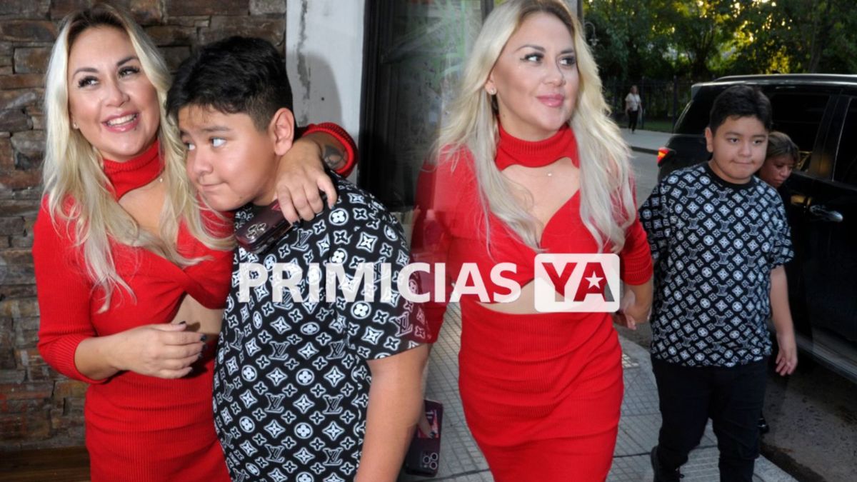 El desopilante momento que vivió Verónica Ojeda con su hijo Dieguito ...