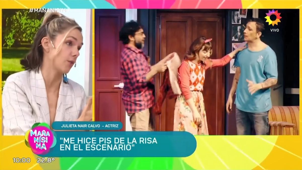 Julieta Nair Calvo reveló el íntimo accidente que vivió en plena ...