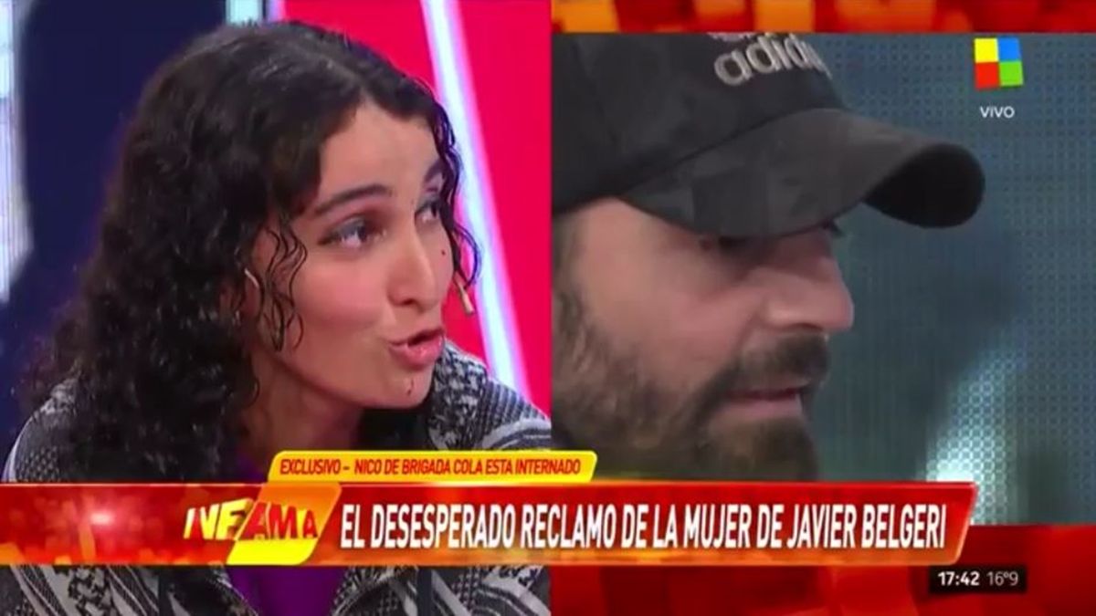 La mujer de Javier Belgeri: Ahora. por fin, está haciendo algo bueno ...