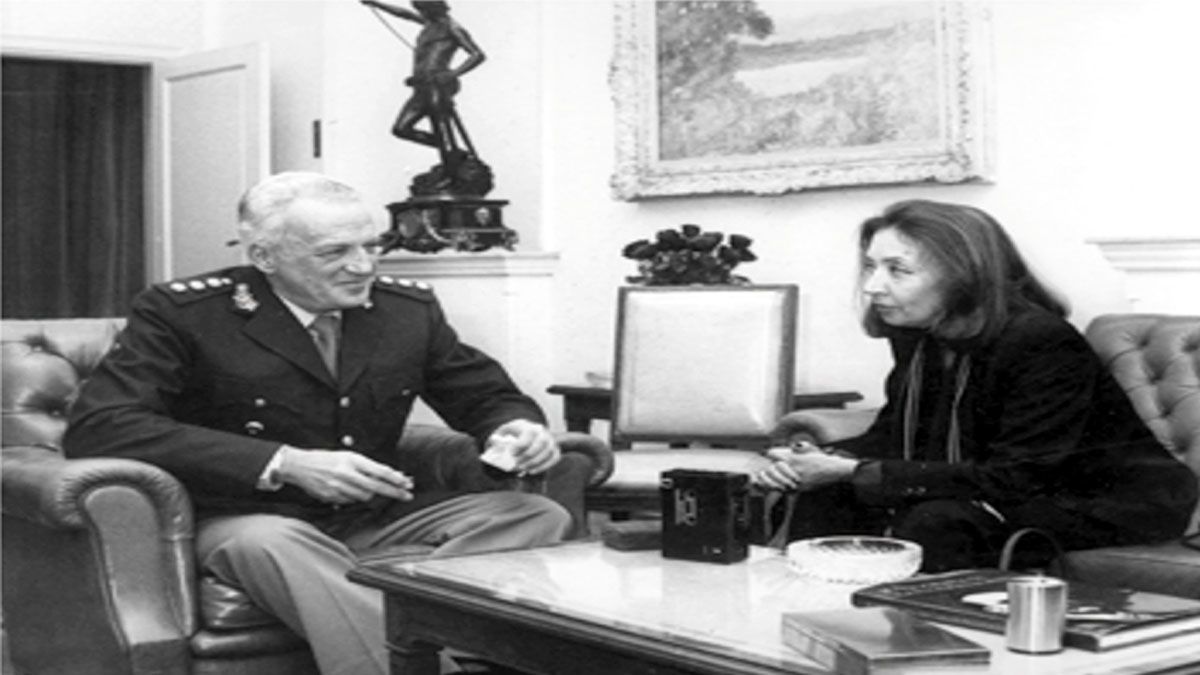 La periodista dueña de un estilo inquisitivo inimitable