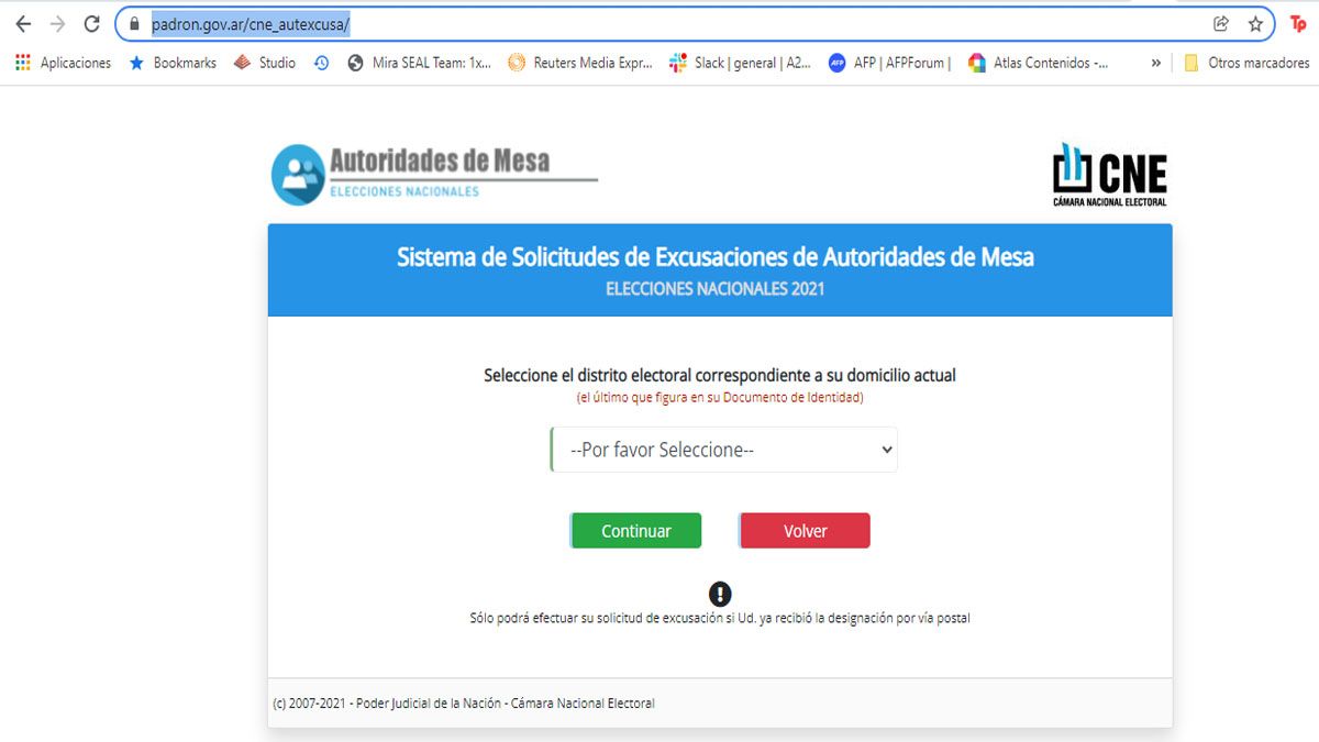 ¿Cómo solicitar ser eximido de ser autoridad de mesa en estas ...