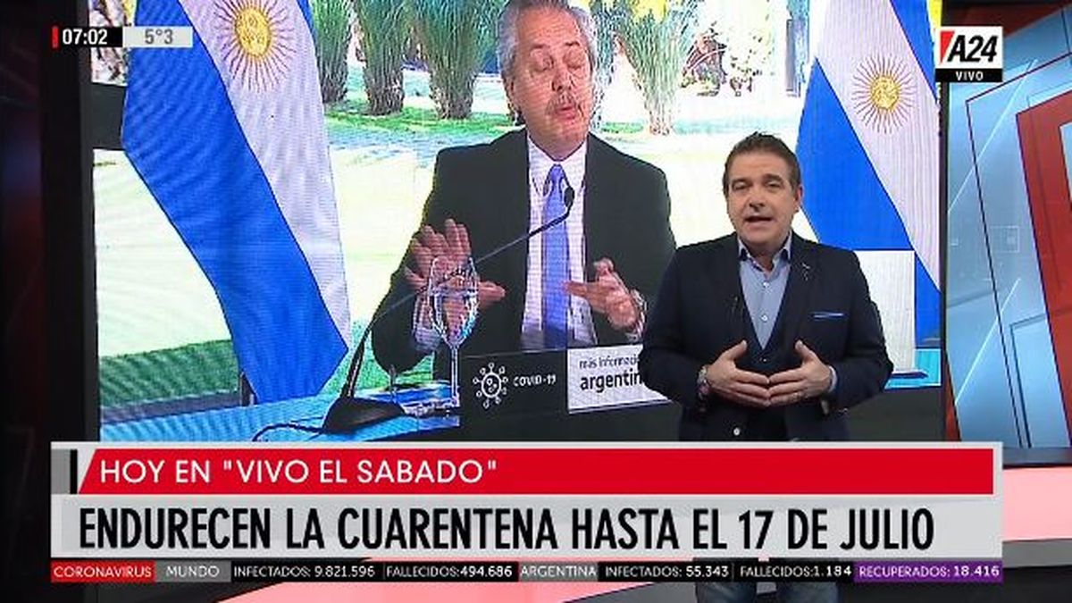 El resumen de noticias más importantes de A24 en Vivo el Sábado