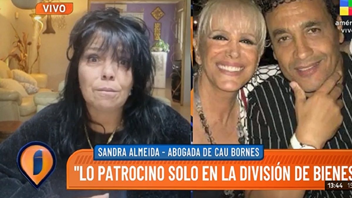 La palabra de Sandra Almeida, abogada de Cau Bornes, en Intrusos