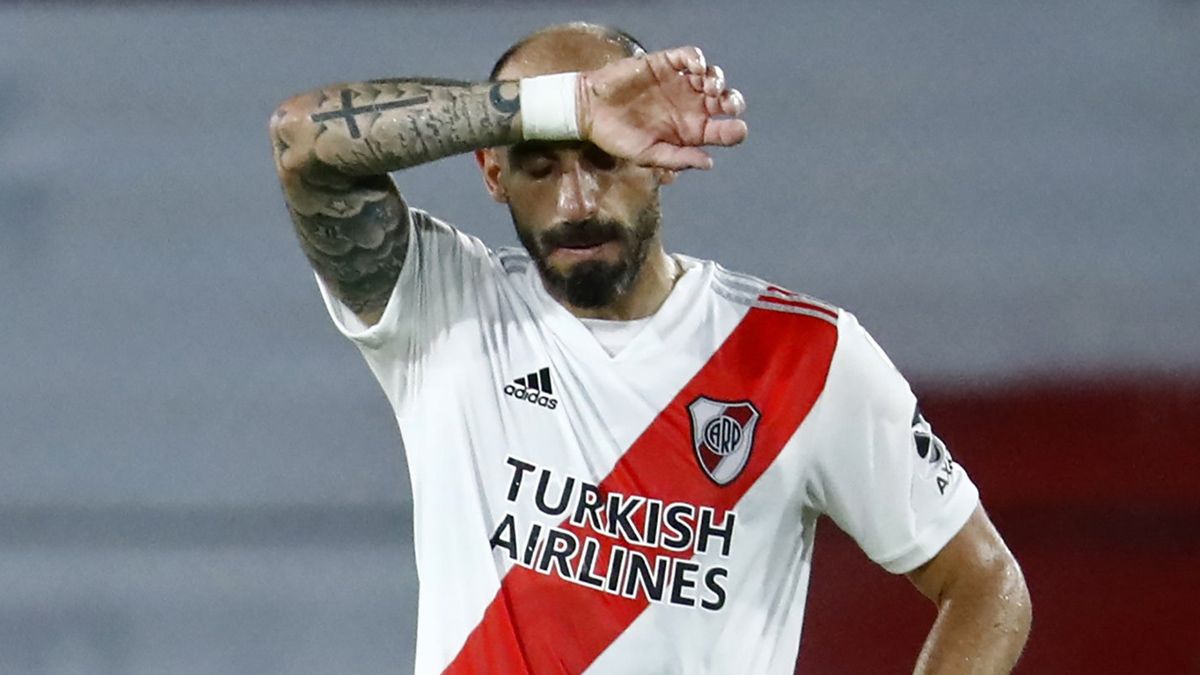 Mala noticia en River: Pinola, dos meses afuera