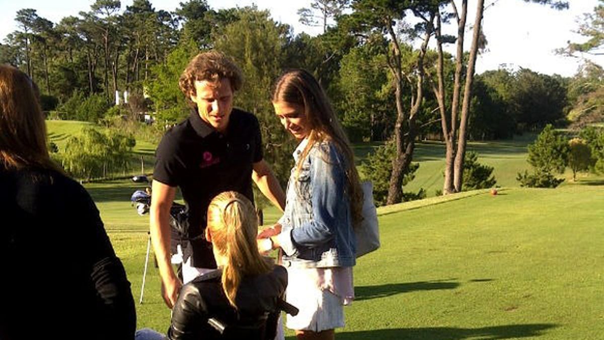 Diego Forlán blanqueó el romance con Paz Cardoso