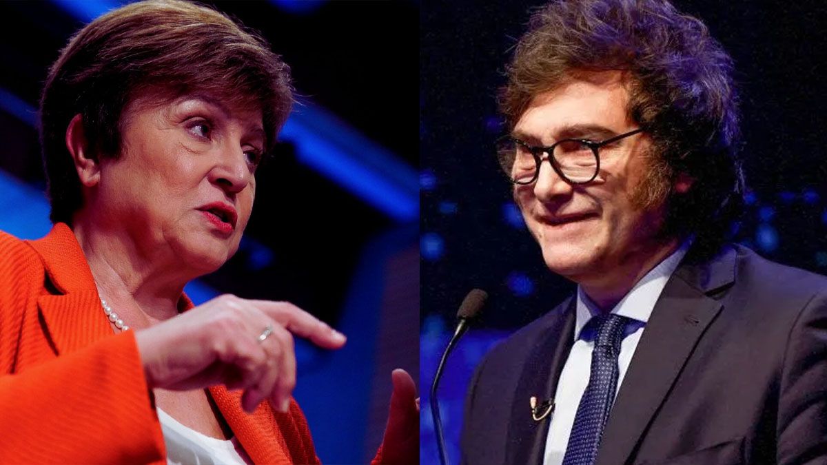Milei se reúne con Kristalina Georgieva: Por ahora, todo bien