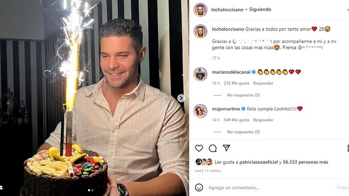 Enojo en El Trece por el cumpleaños de Locho Loccisano: los famosos que no debieron estar