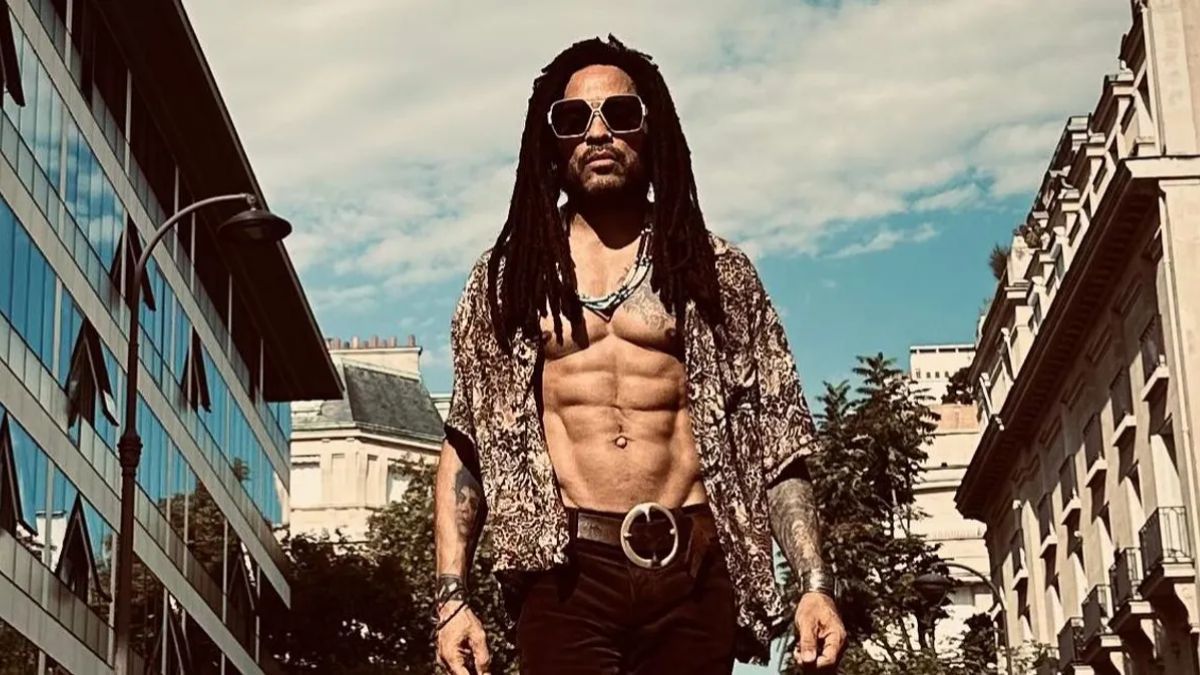 Lenny Kravitz revolucionó las redes con su visita a un restaurante ...
