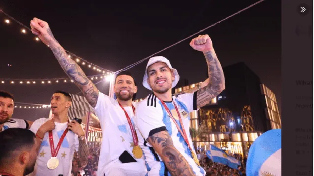 Así es el micro con el que festejará la Selección Argentina en Buenos Aires