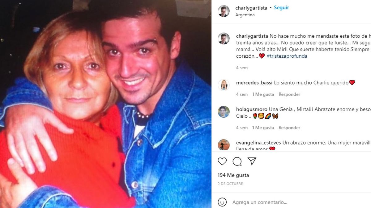 El dolor más grande Charly G: Volá muy alto