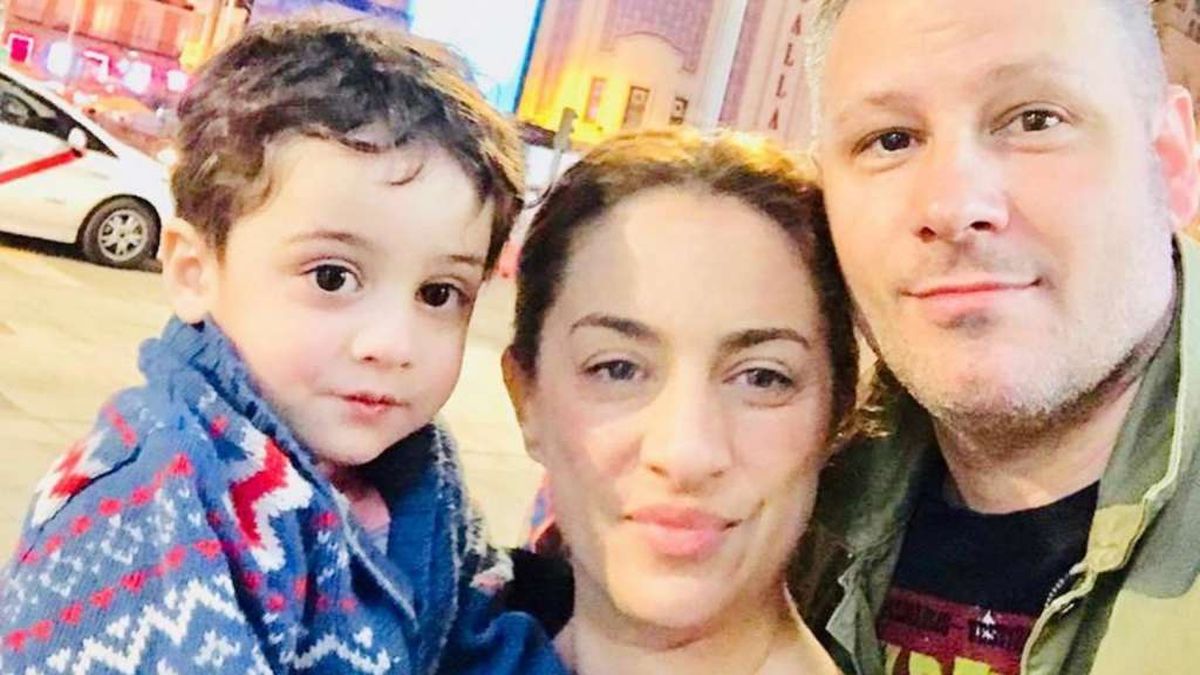 María Julia Oliván mostró cómo fue el primer día de clases de su hijo ...