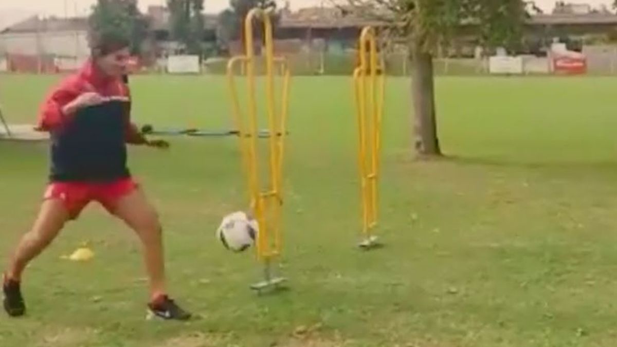 Pato Toranzo ya entrena con Huracán: video y mensaje de amor de Tamara ...