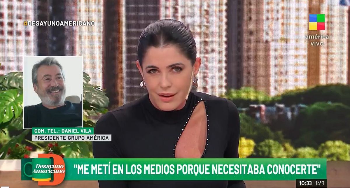 Daniel Vila, el orgullo por los 30 años de Diario Uno y el piropo al aire a Pamela David