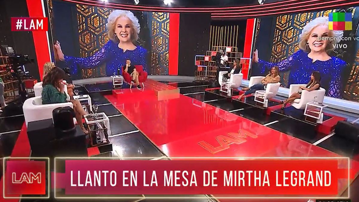 Escándalo en la mesa de Mirtha Legrand: Llanto, maltrato y mala onda