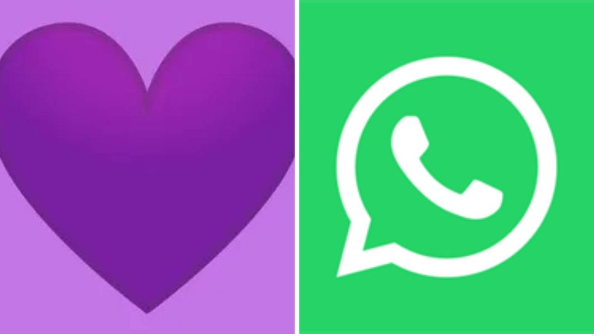Qué significa el emoji del corazón morado en WhatsApp, cómo usarlo y ...