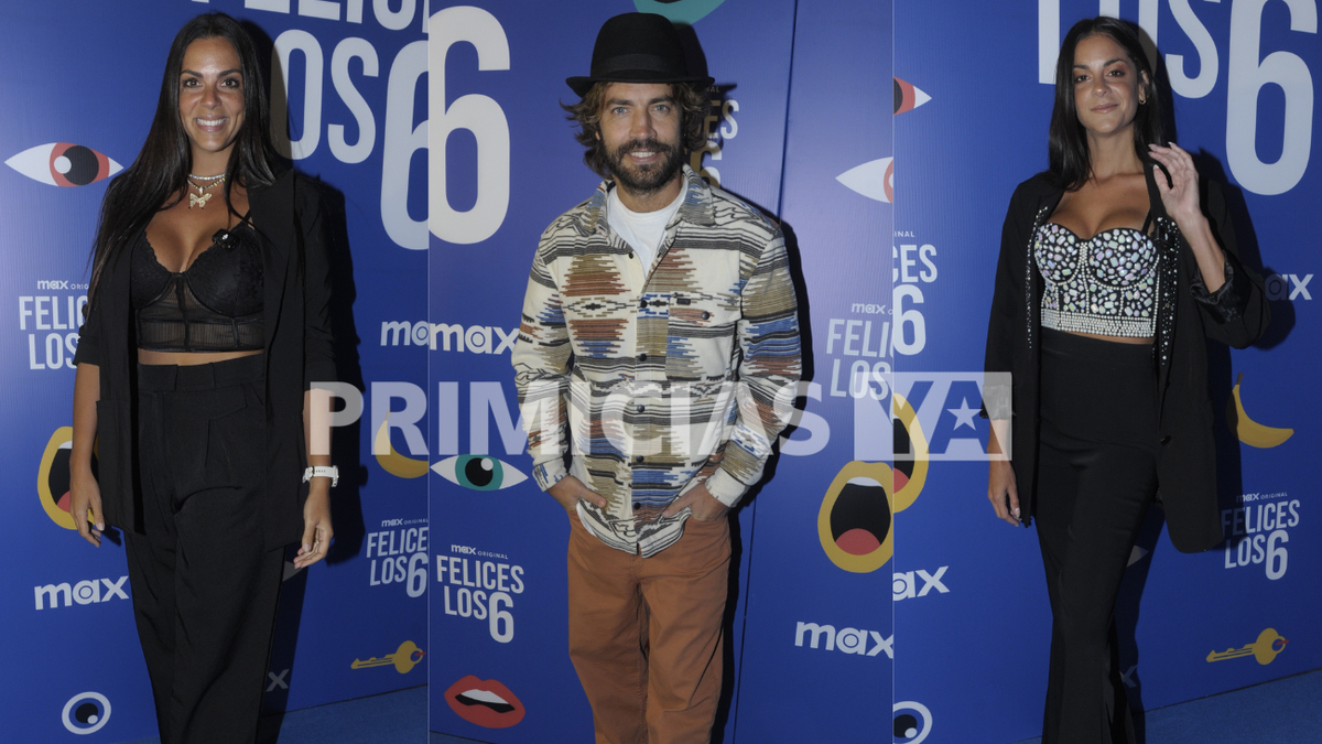 Los looks de los famosos en el estreno de Nicolás Furtado y Delfina ...