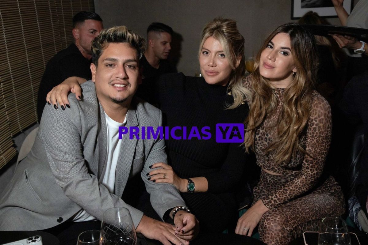 Las fotos de Wanda Nara en el festejo de cumpleaños de Sol Estevanez ...