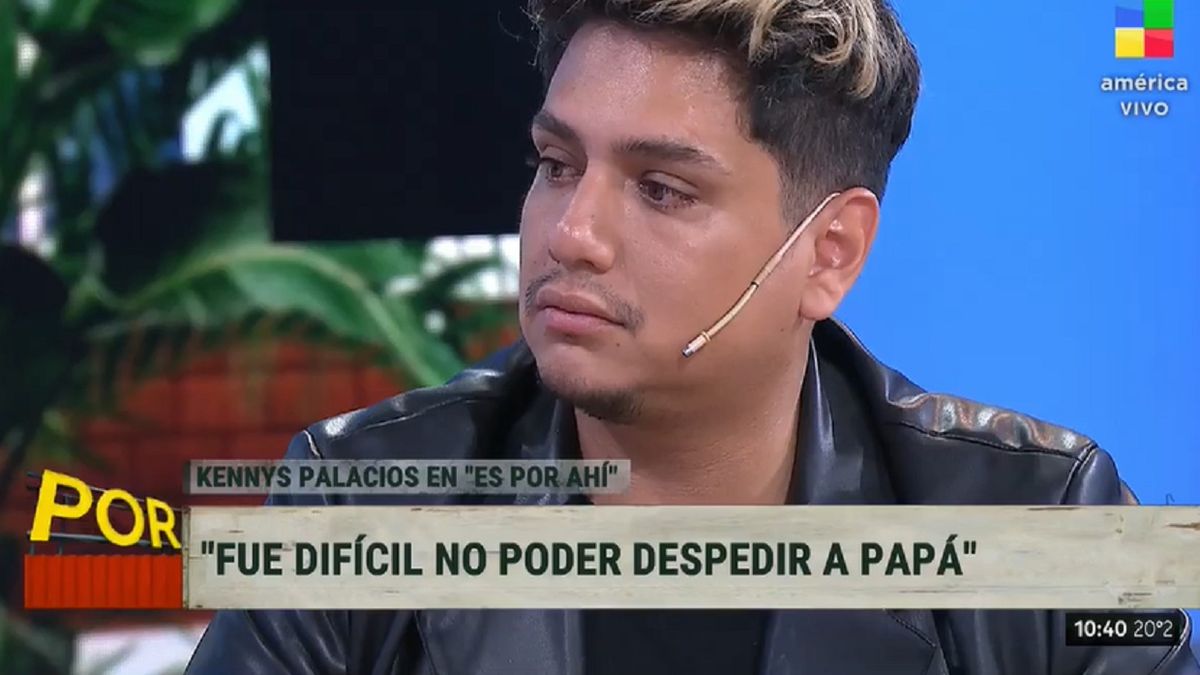 Kennys Palacios se quebró al recordar a su papá, que murió por covid ...