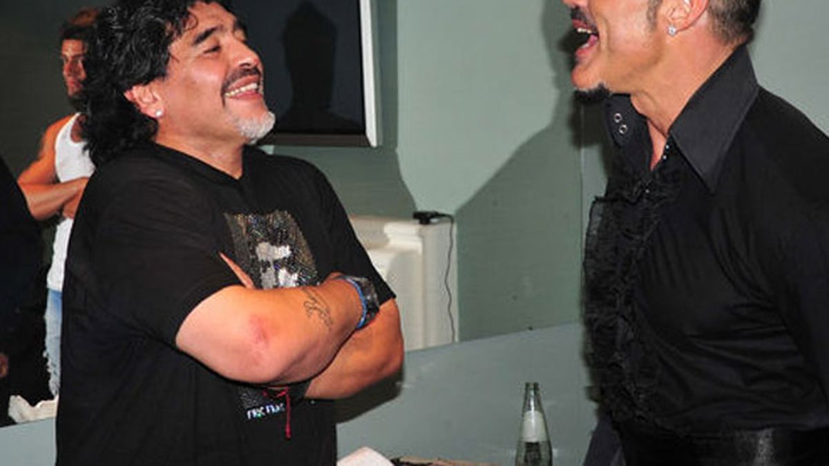 Rodrigo Díaz: “Maradona me miró de arriba a abajo”