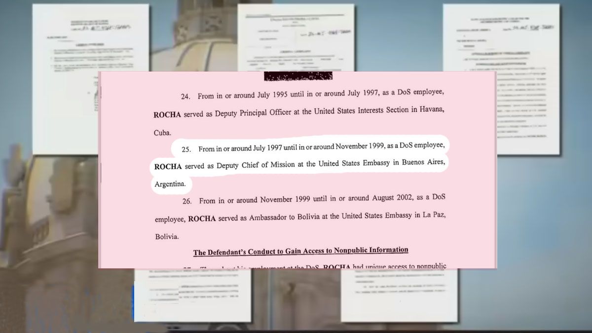 Víctor Rocha, la historia del diplomático norteamericano en Argentina ...