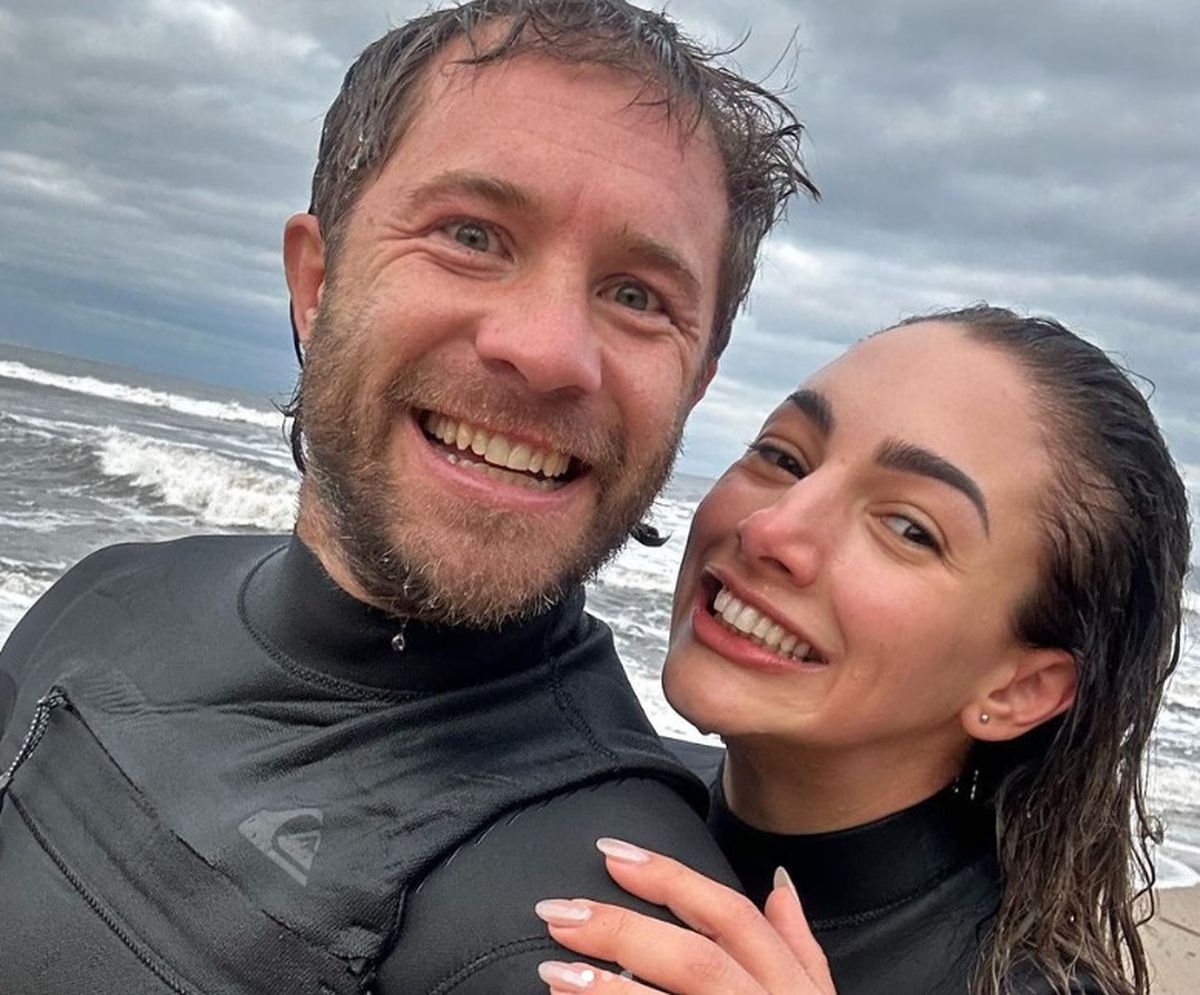 Las románticas fotos de Thelma Fardin y Nico Riera tras confirmar el ...