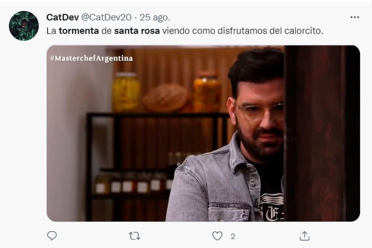 Tormenta de Santa Rosa: los mejores memes que anticipan la llegada de ...