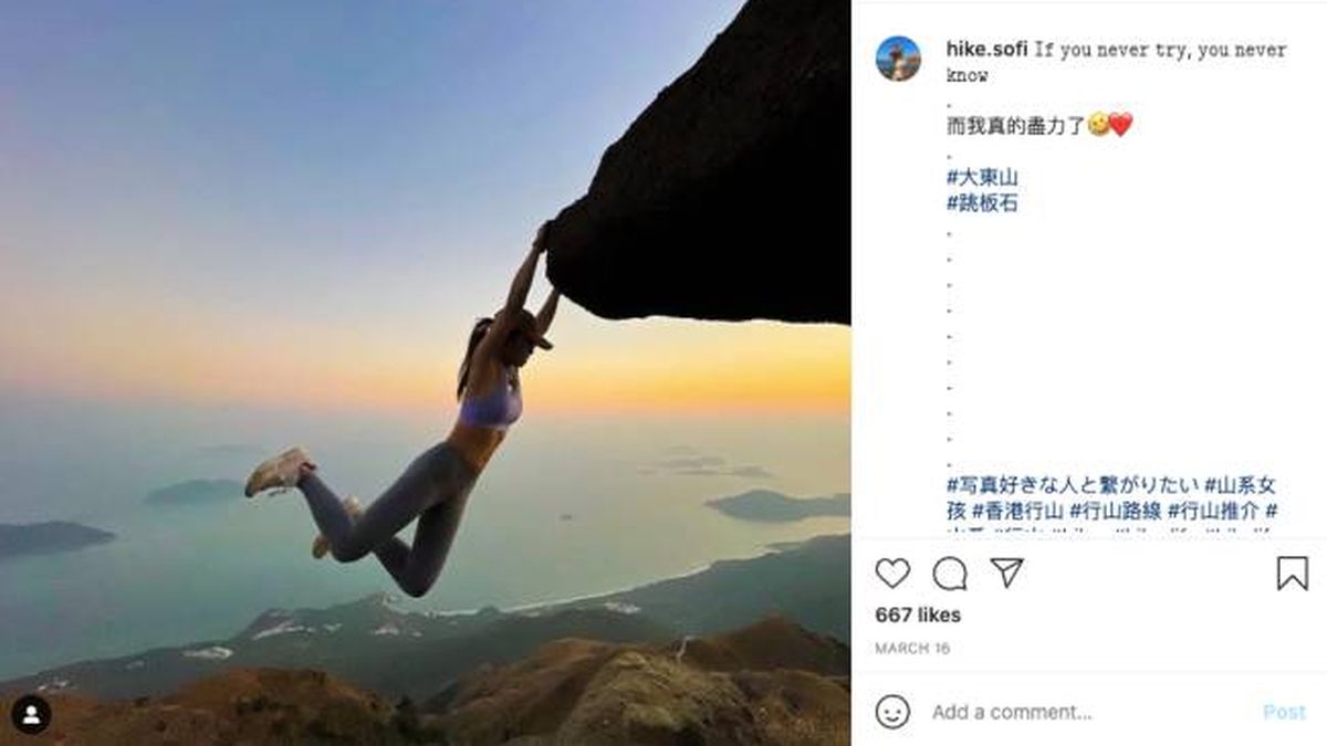 Influencer murió al intentar tomarse una selfie