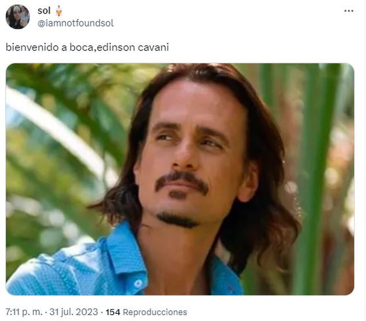 Los mejores memes de la presentación de Edinson Cavani en Boca