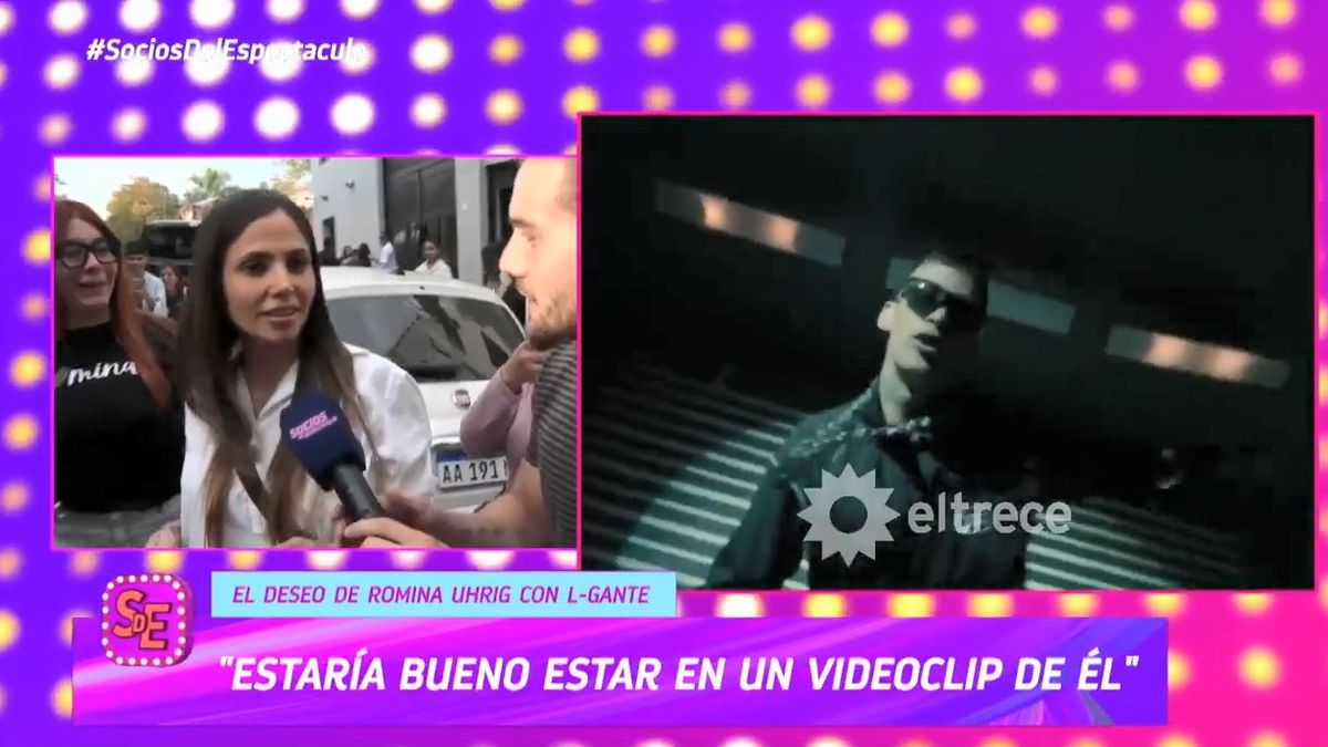 Romina Uhrig confirmó qué le pasa con L-Gante y aclaró cuál es su ...