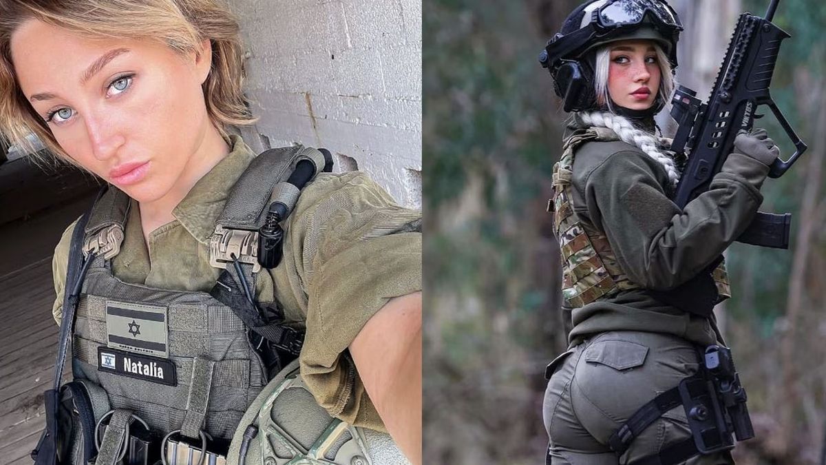 De OnlyFans al ejército de Israel: las sensuales fotos de la modelo que lucha contra Hamas