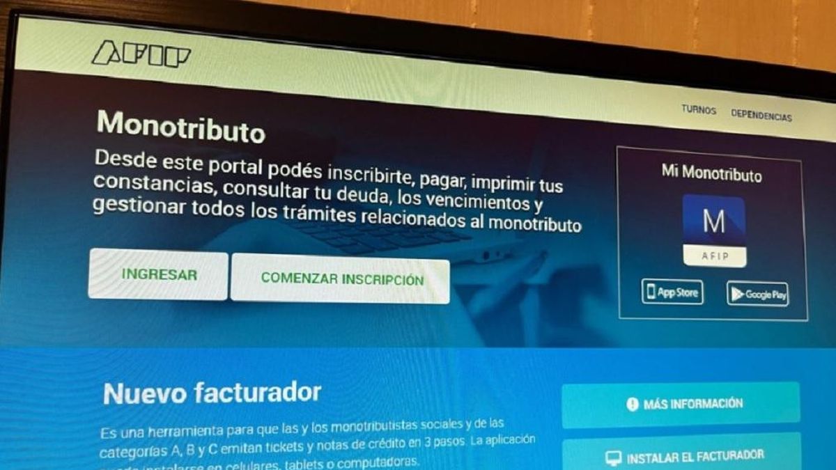 Monotributo: la AFIP habilitó la recategorización y el pago de julio ...