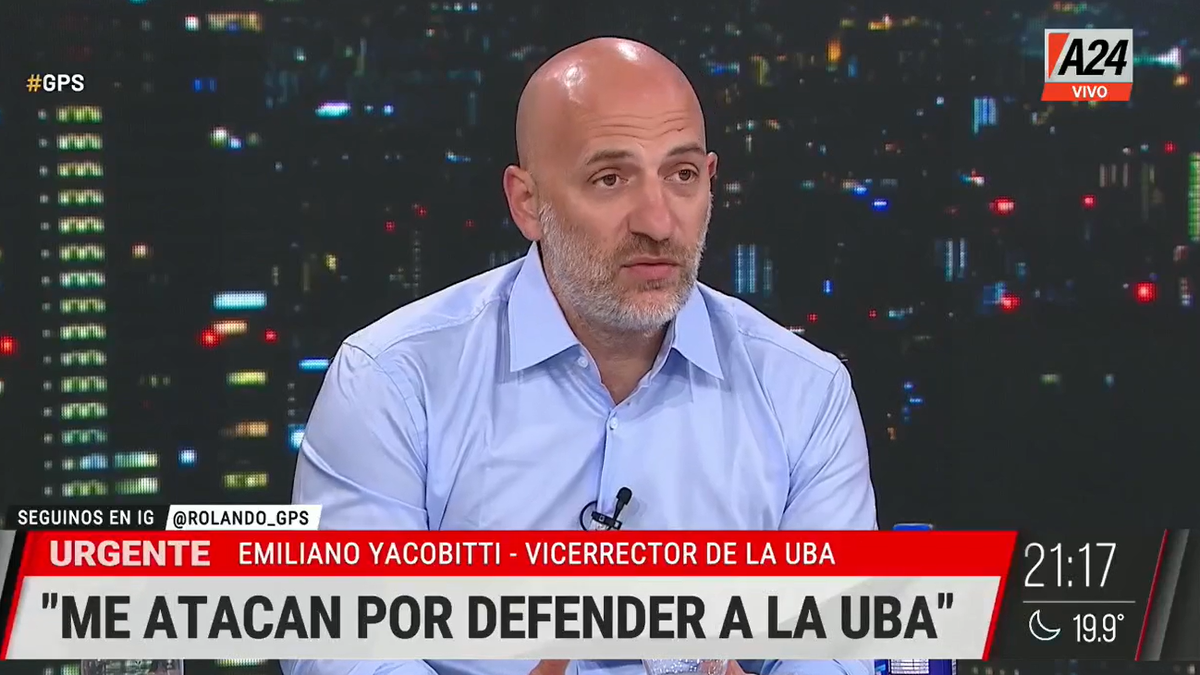 Exclusivo GPS | Emiliano Yacobitti, vicerrector de la UBA: La facultad de odontología no creo ...