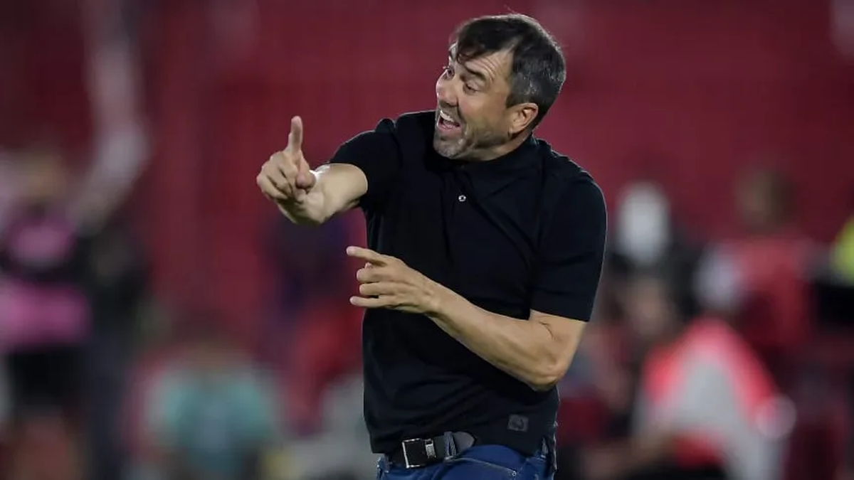 La fuerte frase de Coudet tras su primer triunfo con River: La semana ...