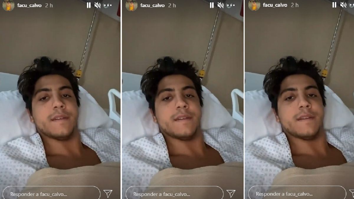 Internaron a Facundo, el hijo de Carlín Calvo