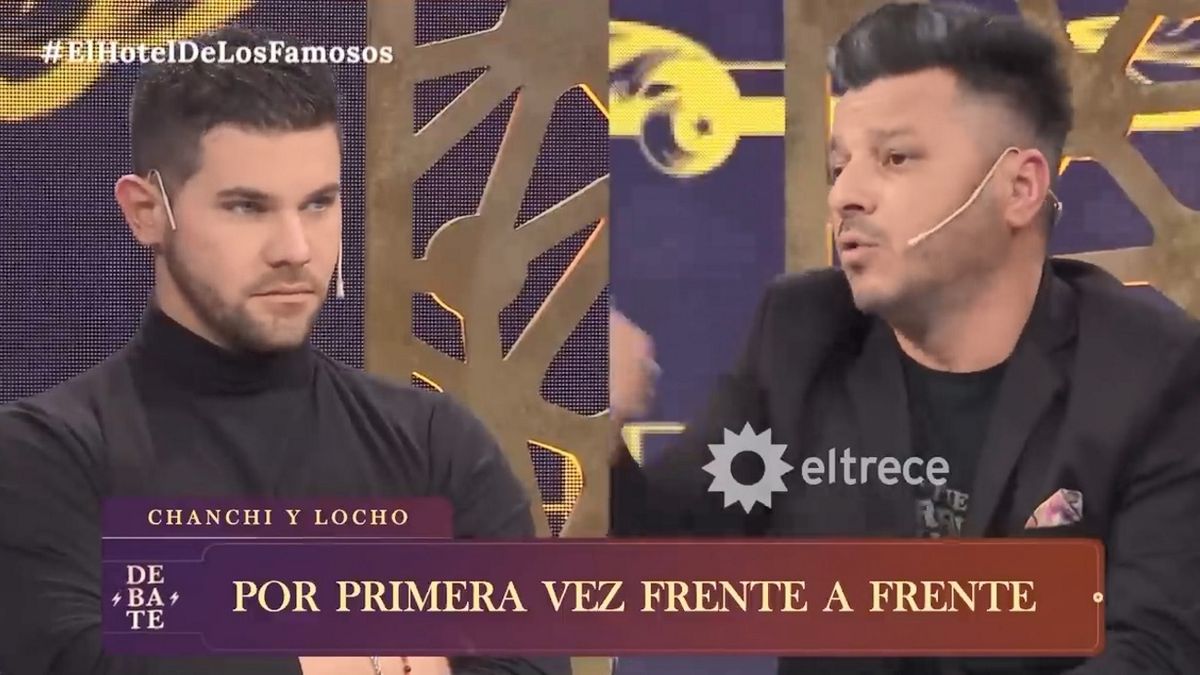 El tenso primer encuentro de Locho Loccisano y Chanchi Estévez fuera de El hotel de los famosos ...
