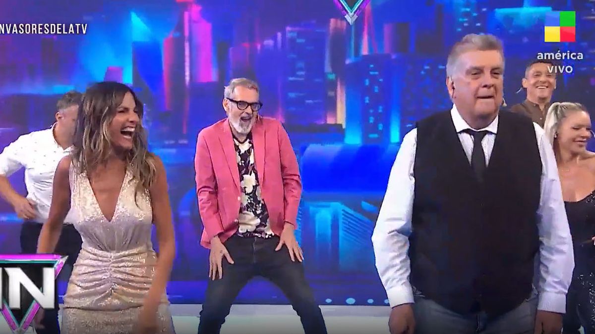 Luis Ventura y María Belén Ludueña debutaron con Invasores de la TV